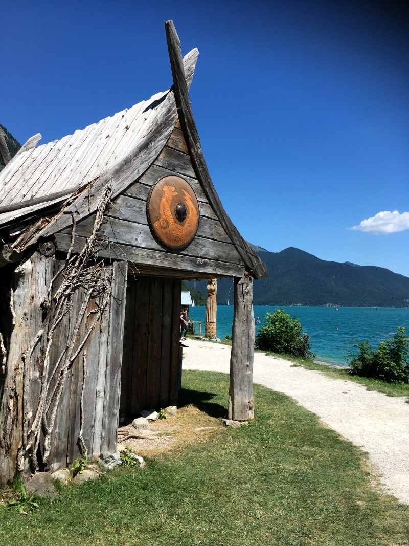 Flake am Walchensee in Bayern - Kettensäge Ratgeber